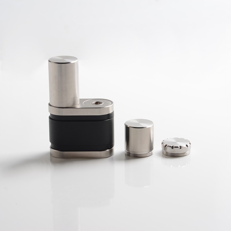 Stratum Balance 60W TC VW Vape Box Mod - Silver + Black, 1~60W, 1 x ...