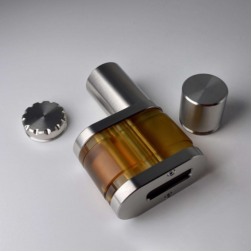 Stratum Balance Style 60W TC VW Vape Box Mod, PEI + Stainless Steel, 1 ...