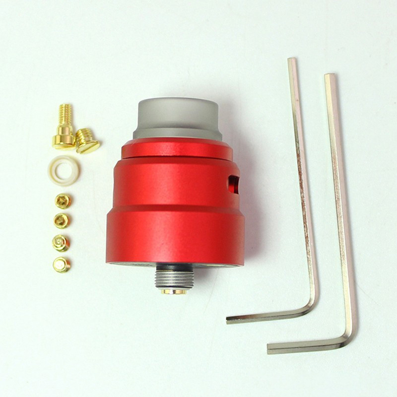 SXK ReLoad S Style RDA Rebuildable Dripping Vape Atomizer - Red, 316 ...