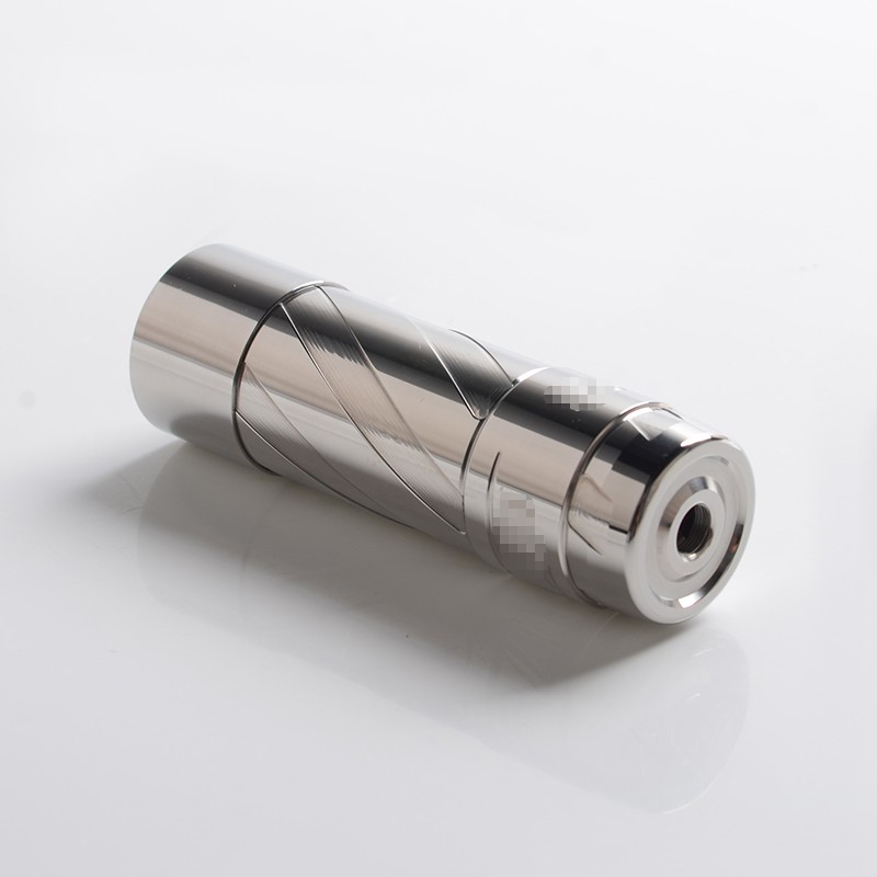El Thunder V4 Style Vape Mechanical Mod - Silver, Stainless Steel, 1 x ...