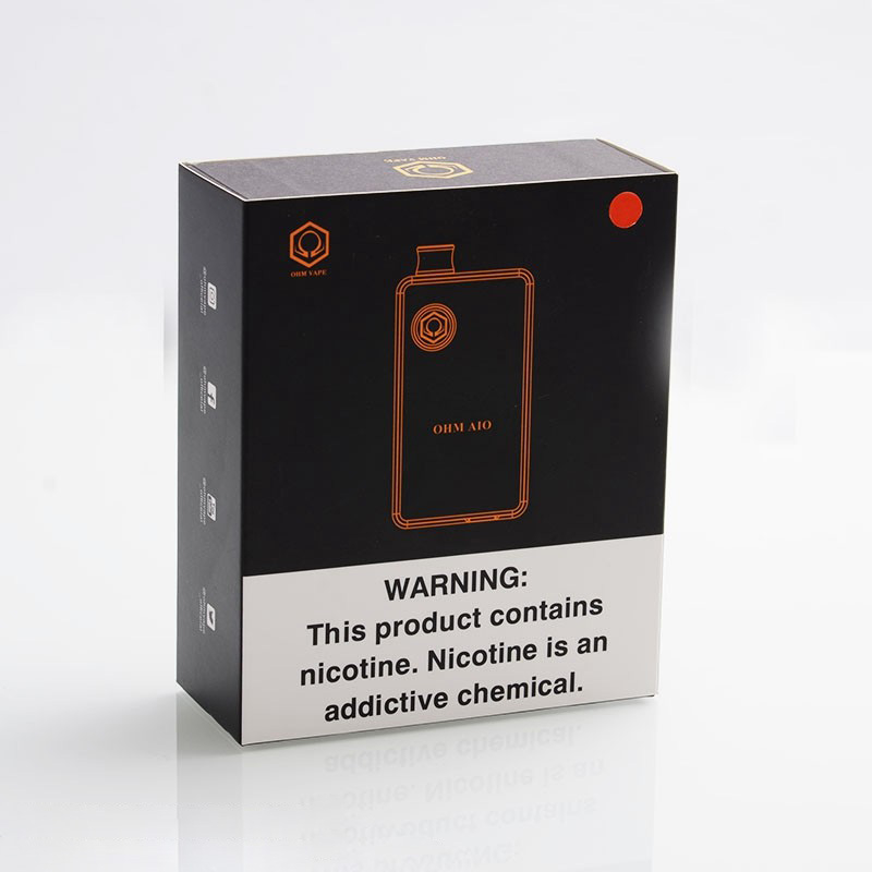 Authentic Ohm Vape AIO 42W Box Mod Pod System Starter Kit - Green, 1 x ...