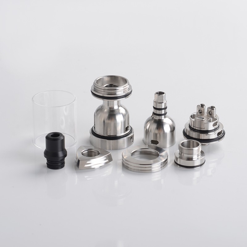 ULTON Skyline R Style RTA Rebuildable Vape Atomizer w/ 4 MTL Airdisks ...