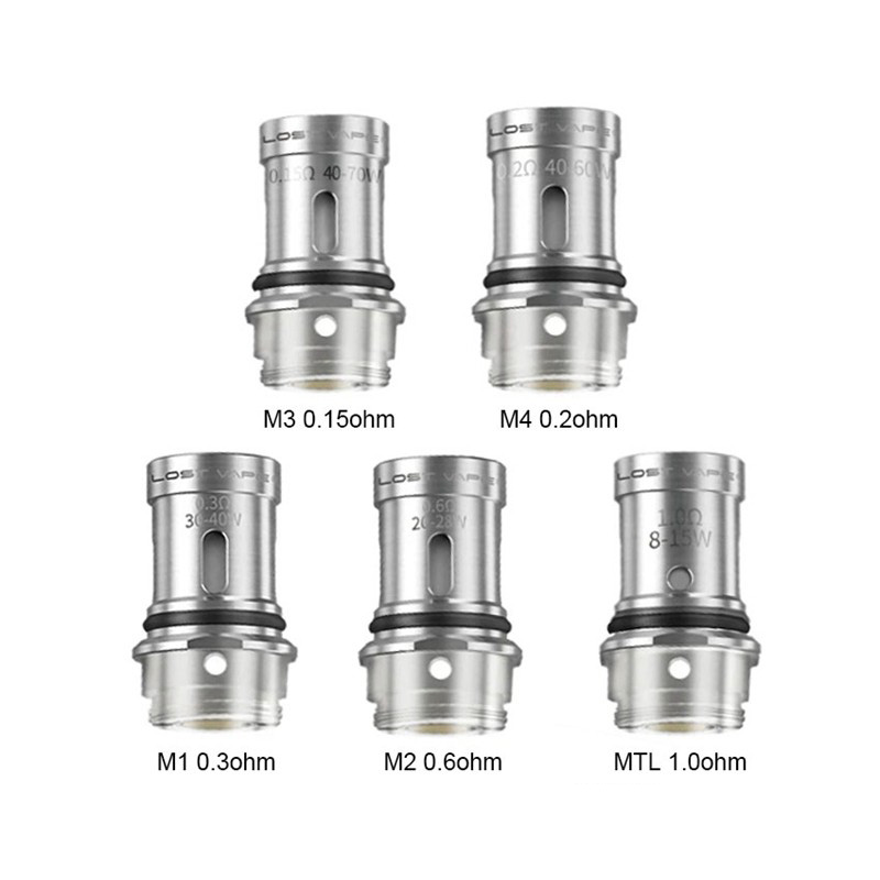 Lost Vape Replacement M4 Mesh Coil Head for Ursa Pod Tank / Ursa Quest ...